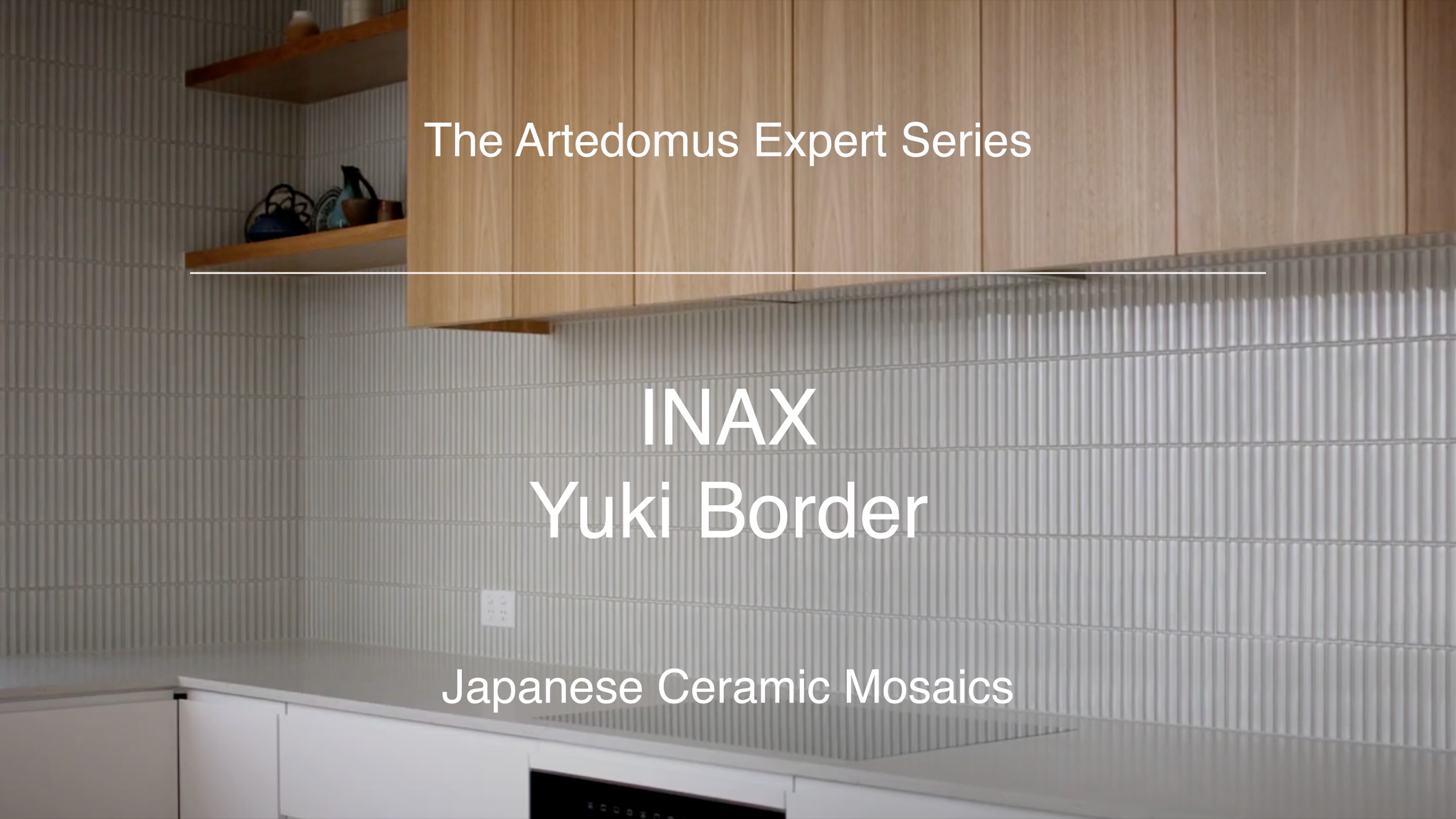 INAX Yuki Border — Japanese Ceramic Mosaics | Artedomus
