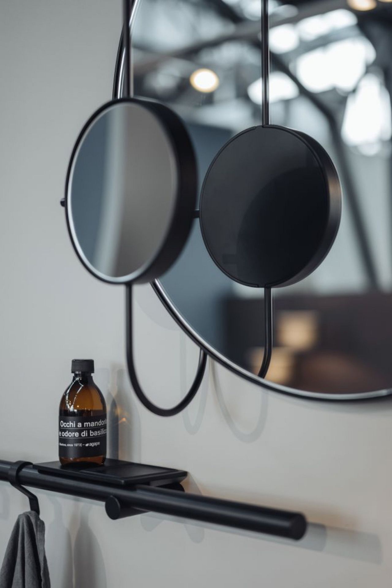 Revolving Moon Mirror | bathware furniture bathroom-mirrors mirrors ...